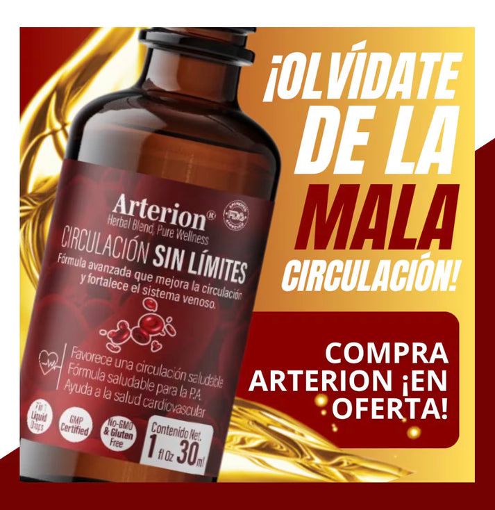 ARTERION - MEJORA TU CIRCULACIÓN Y VITALIDAD - ENVÍO GRATIS – Mancetti Mx